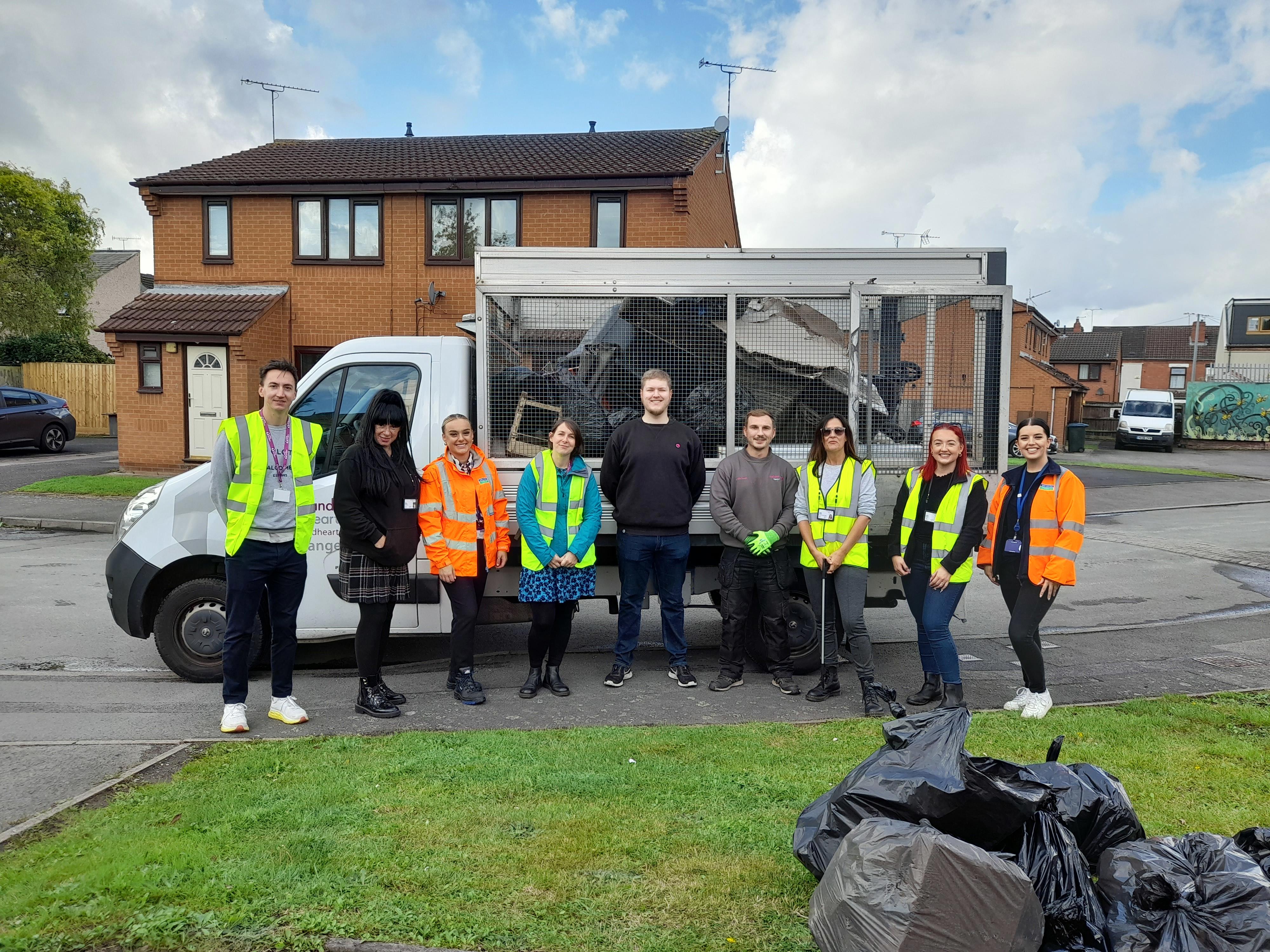 Cleaning up the community - Midland Heart